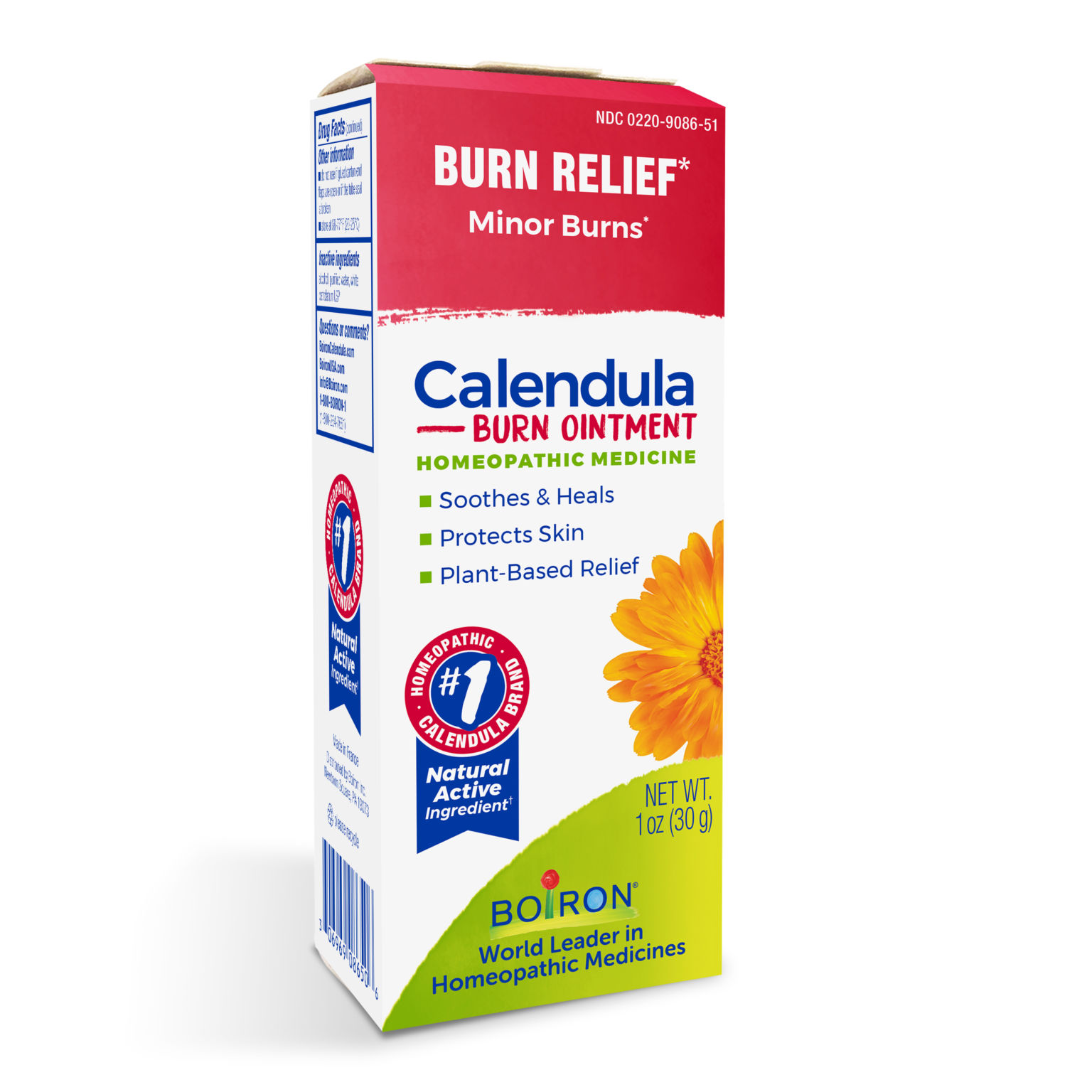 Calendula Cream by Boiron - Ointments for skin irritations & burns